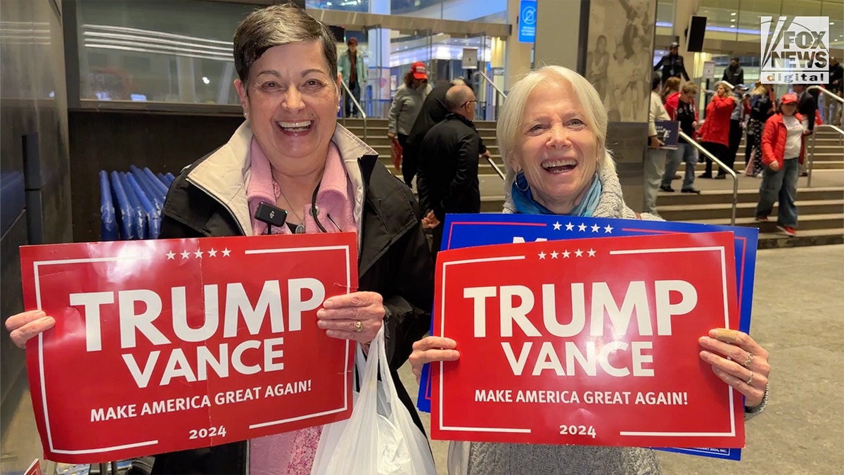 Trump supporters outside Madison Square Garden say 'exhilarating' rally ...